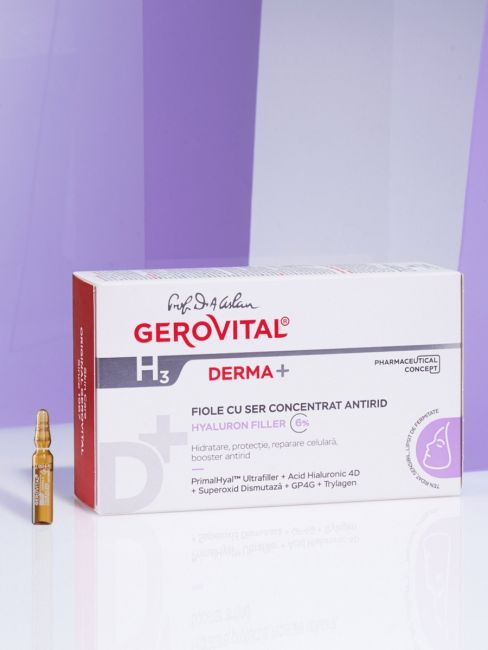 Fiale con Siero Concentrato Antirughe 6% Hyaluron Filler